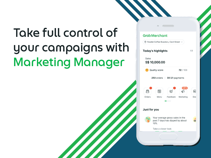 Create ads that will drive visibility to your store - GrabMerchant Website