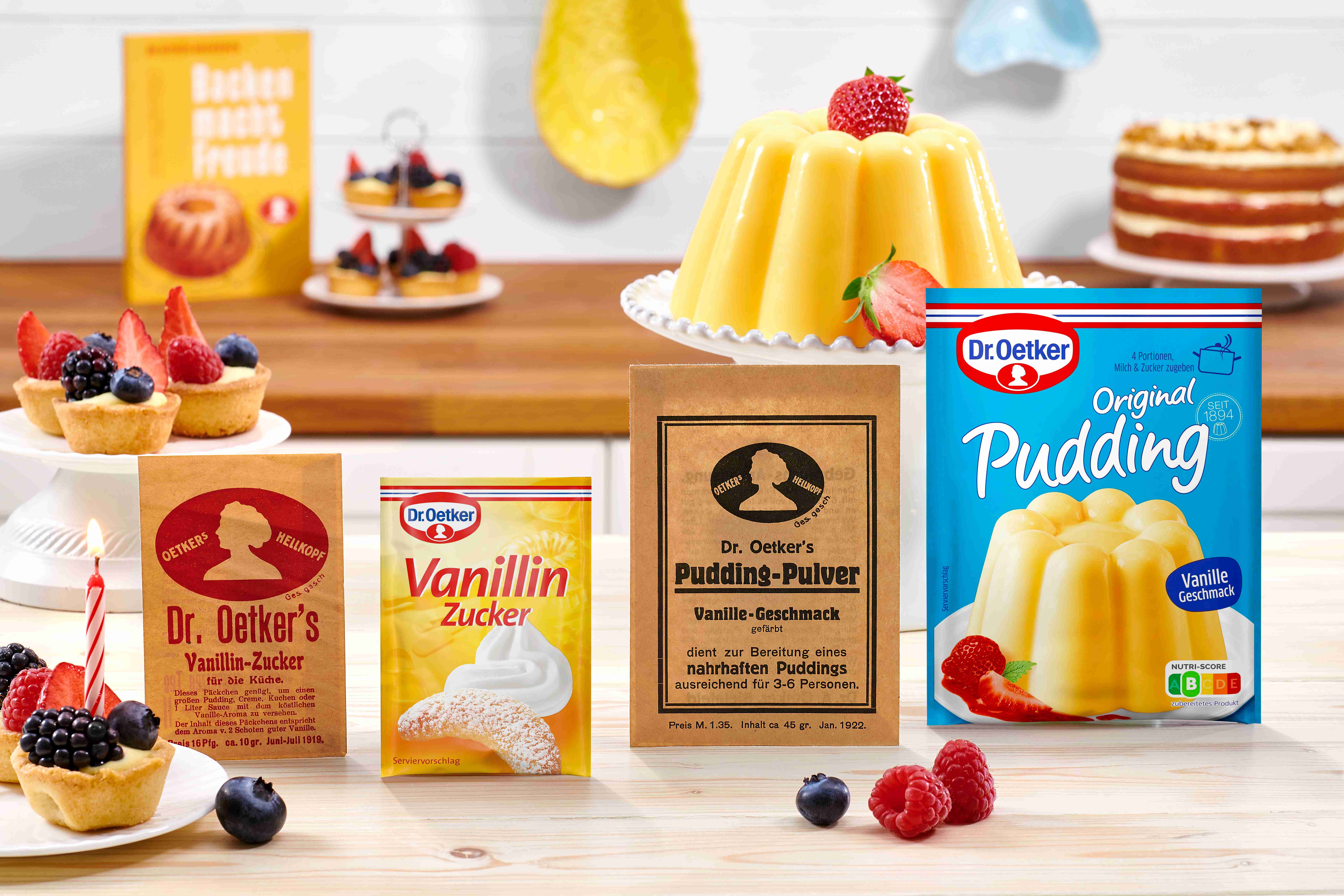 130 Jahre süße Tradition: Vanillin Zucker & Kochpudding | Dr. Oetker ...