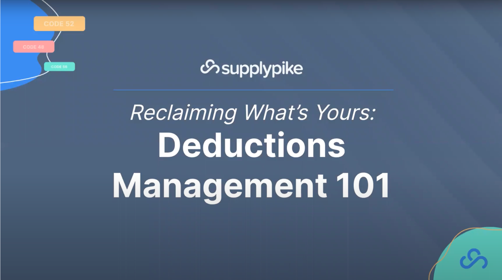 Deductions Management 101 - SupplierWiki