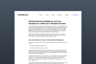 Homepage | DataNeuron