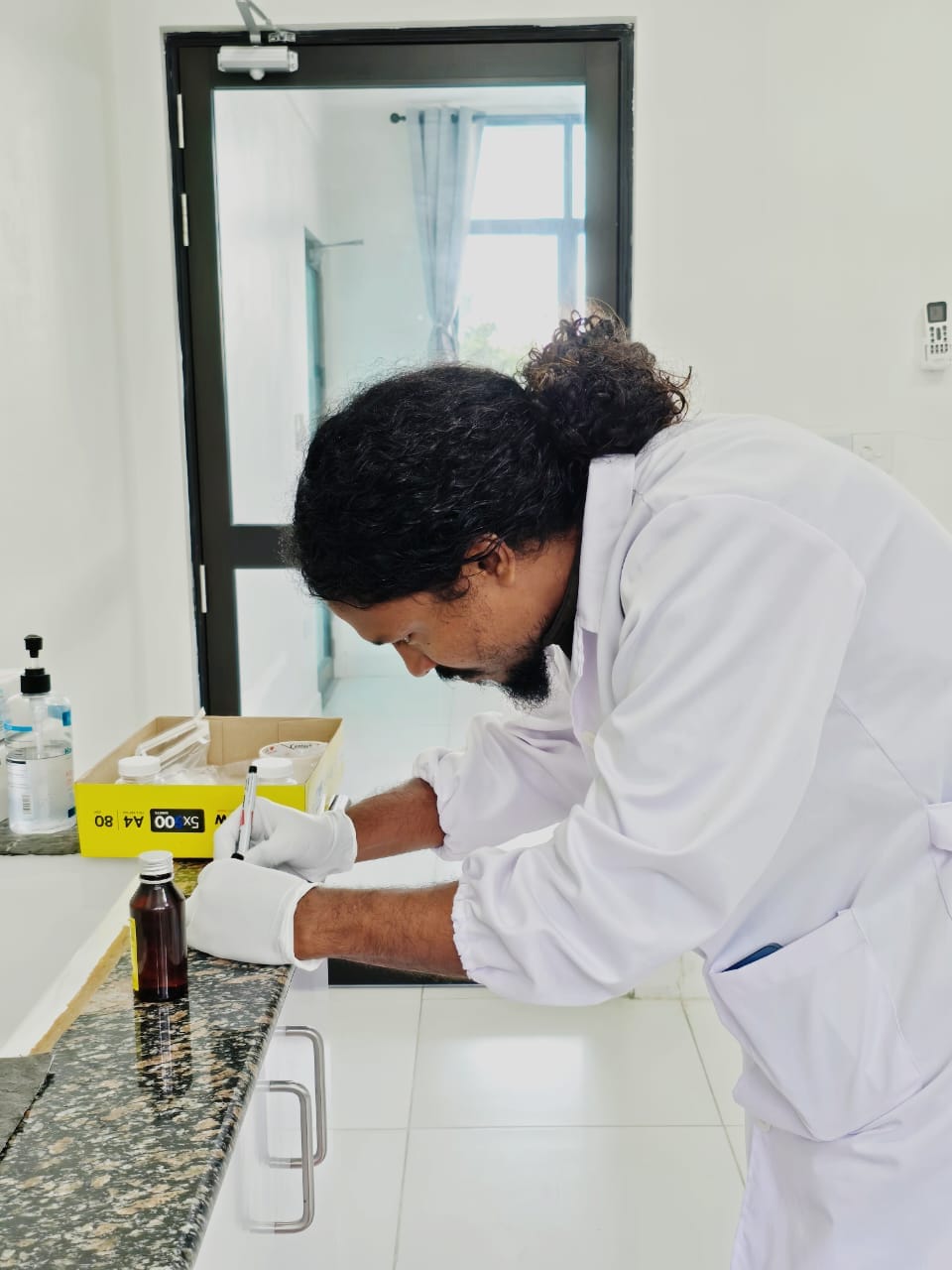 Competency based assessment of National Certificate III in Utility Laboratory Technician was ...