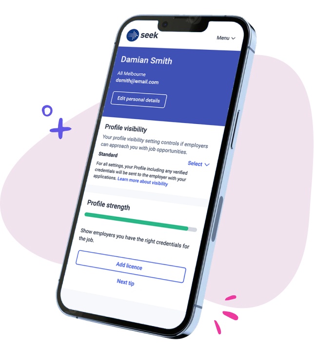 SEEK Profile - land your next job - SEEK