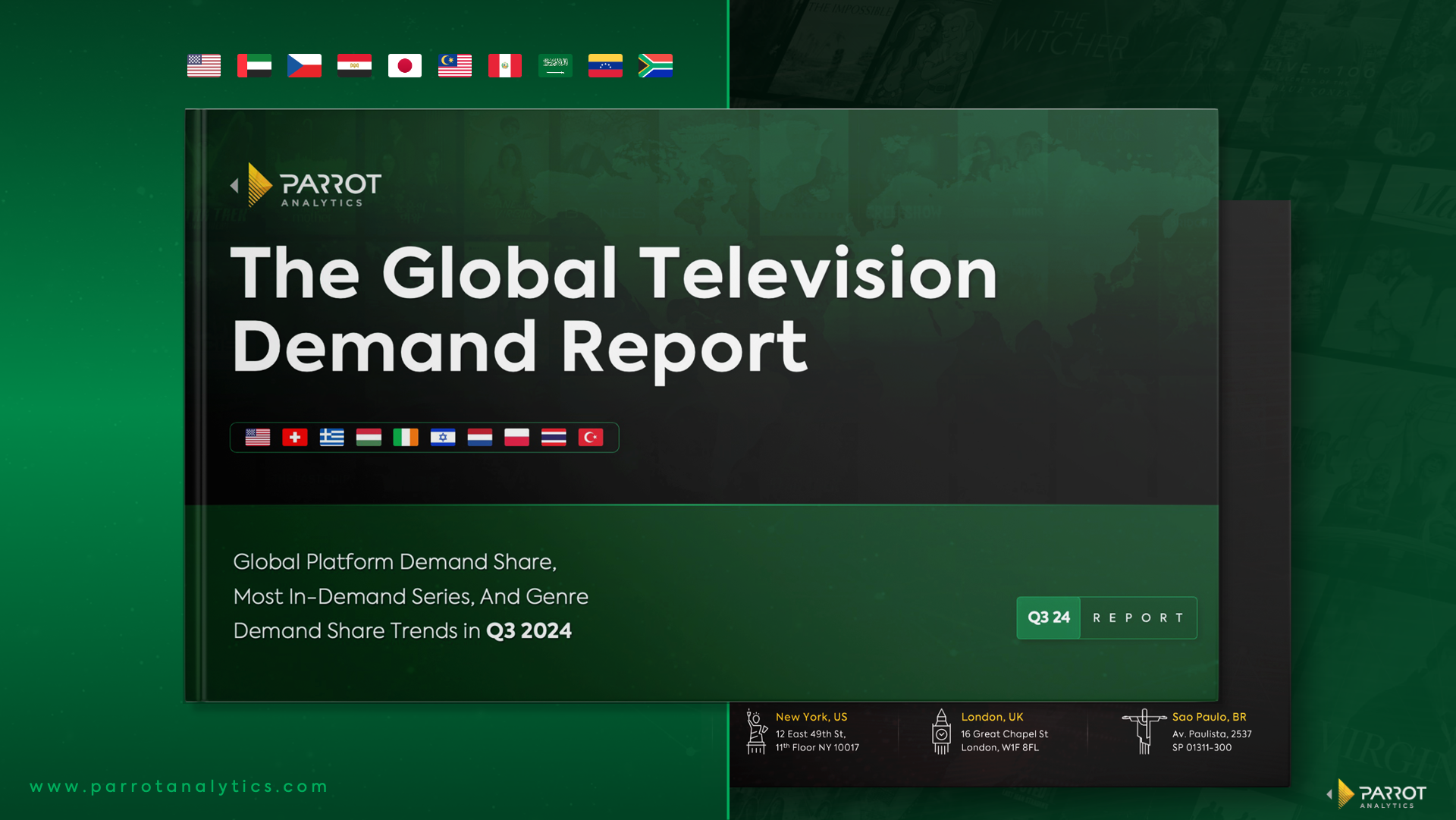 The Global Television Demand Report: Q3 2024 | Parrot Analytics