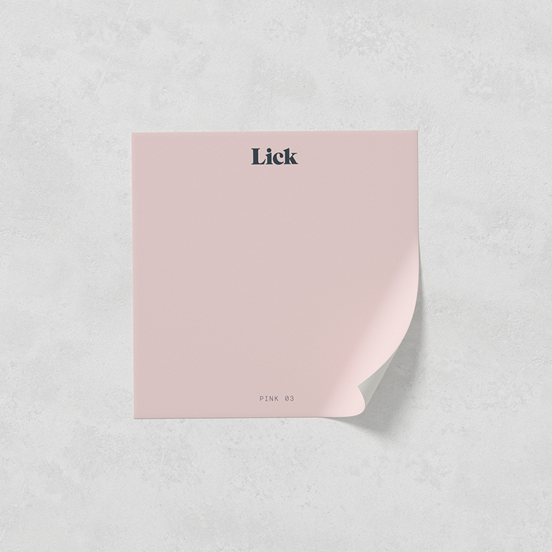 Pink 03: Light Bubblegum Pink Paint - Paint Sample | Lick