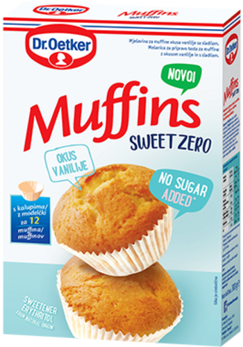 Sweet Zero Muffini s okusom vanilije - Proizvodi
