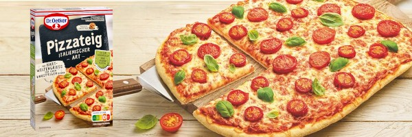 Pizzateig Italienischer Art | Dr. Oetker Presseinformation