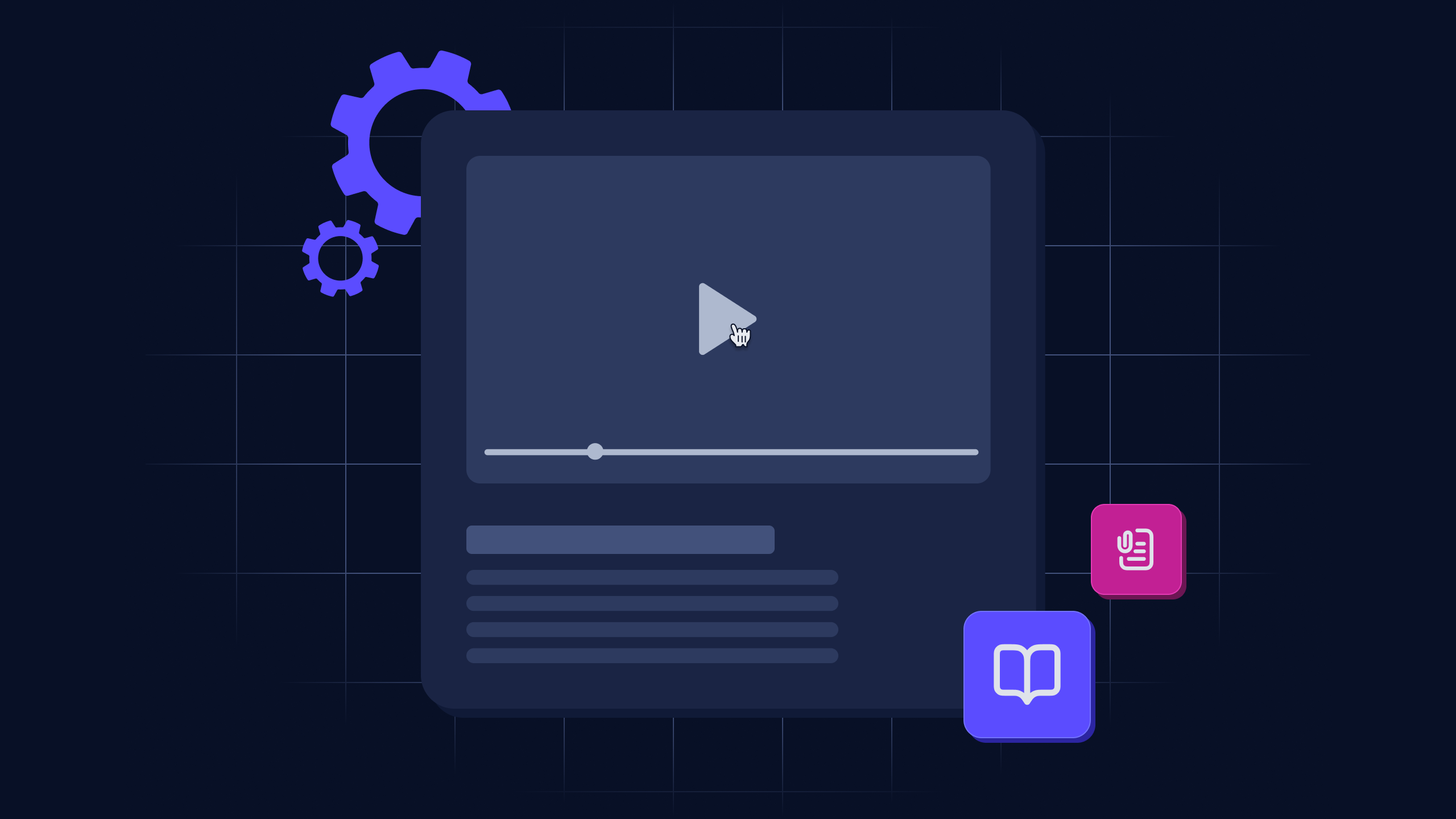 Site architecture of an e-learning platform | Hygraph