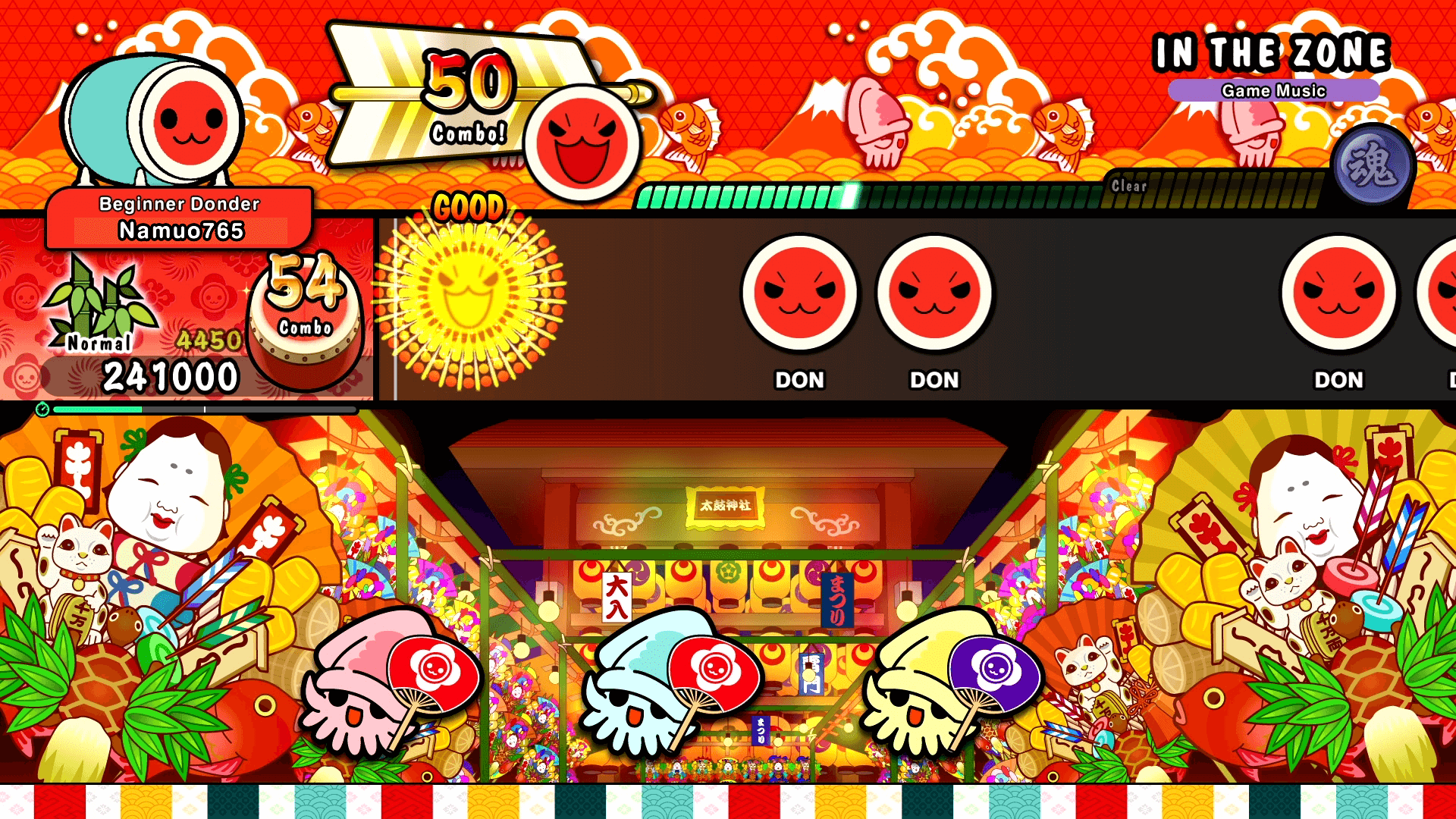 TAIKO NO TATSUJIN: THE DRUM MASTER ADDS STUDIO GHIBLI and BANDAI NAMCO GAME TRACKS | Official Site