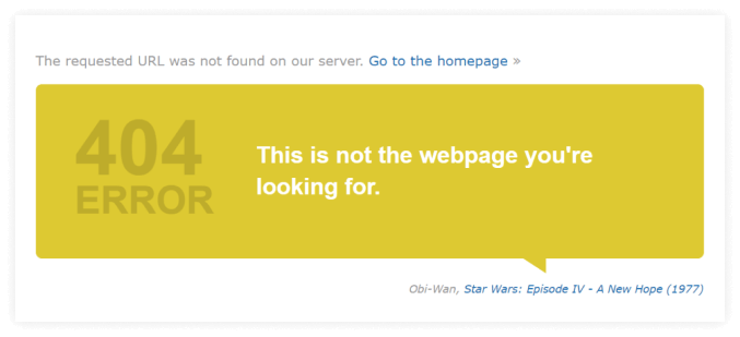 Top 10 Most Creative 404 Error Pages | Digi-Clicks Blog