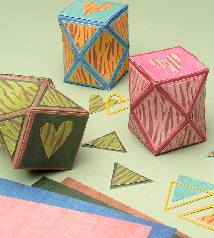 How to fold a geometric box