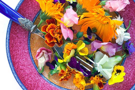 Edible Flowers & Blooms | Interflora