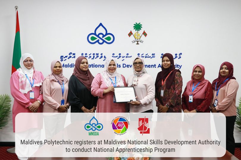 Maldives Polytechnic registers as a National Apprenticeship Provider to ...