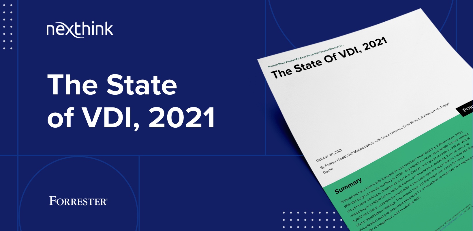 The State of VDI, 2021 | Nexthink