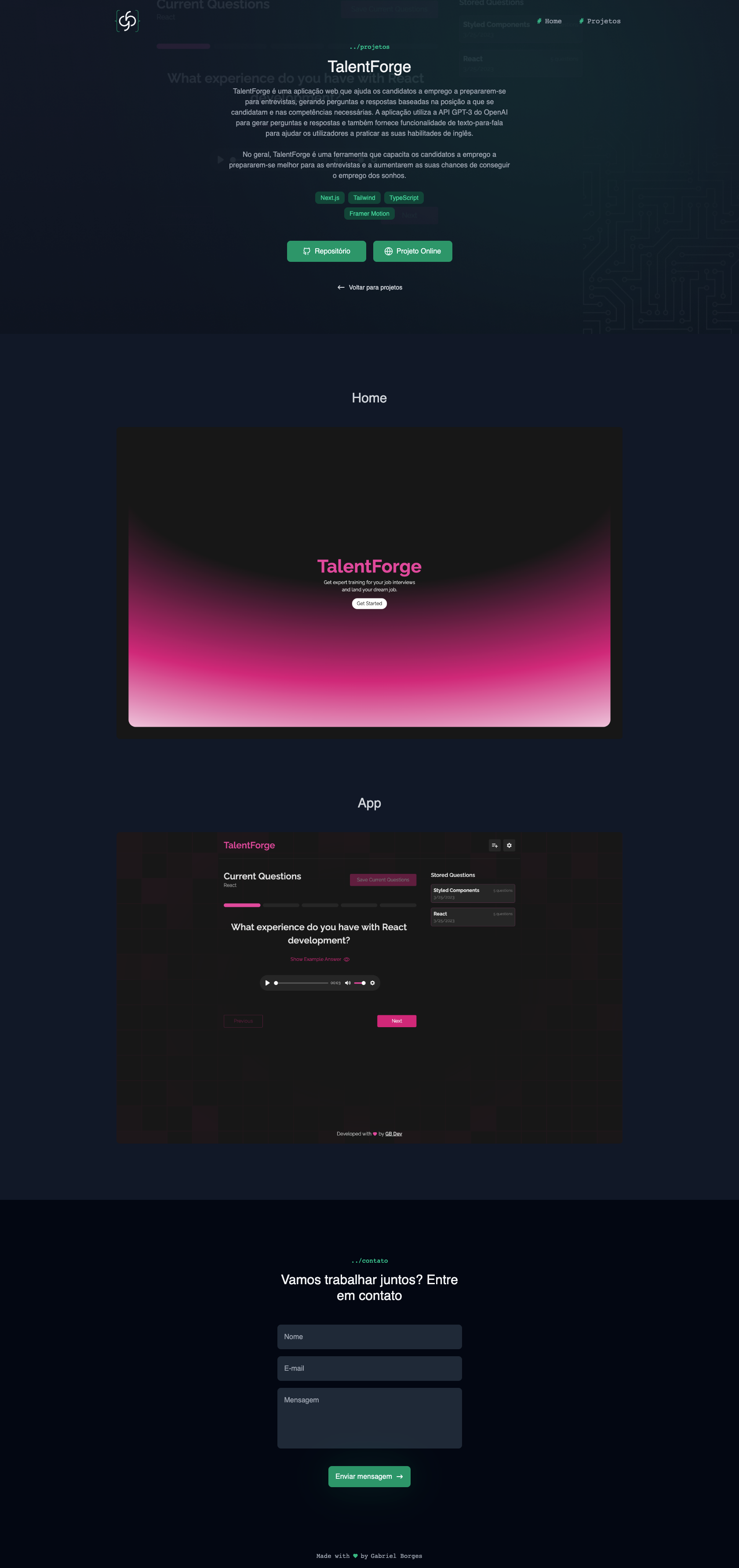 Portfolio Tutorial 2023 | GB Dev
