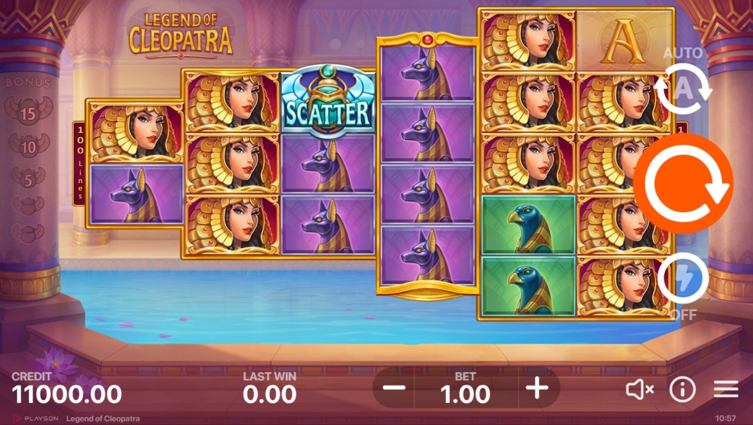 Play Top 10 Cleopatra Slots at LeoVegas New Zealand
