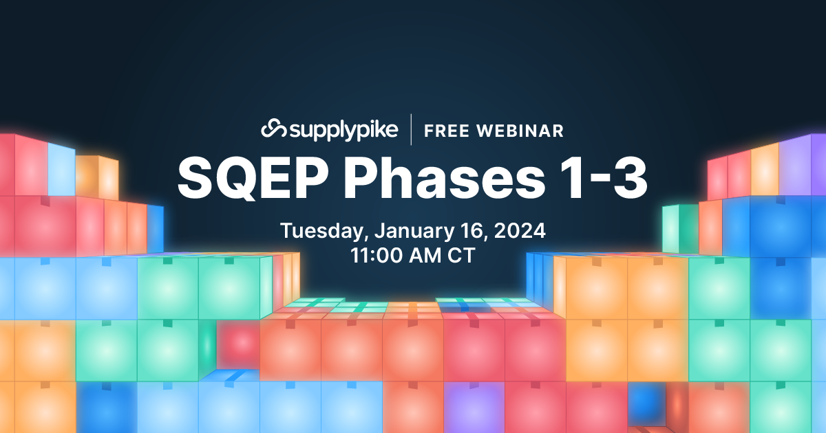 SQEP Phases 1-3 - SupplierWiki