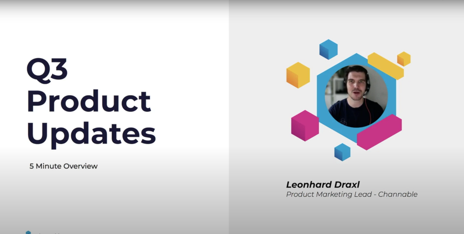 Product Updates - Q3