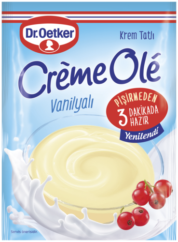 Crème Olé Vanilya Aromalı - Krem Tatlılar | Dr. Oetker