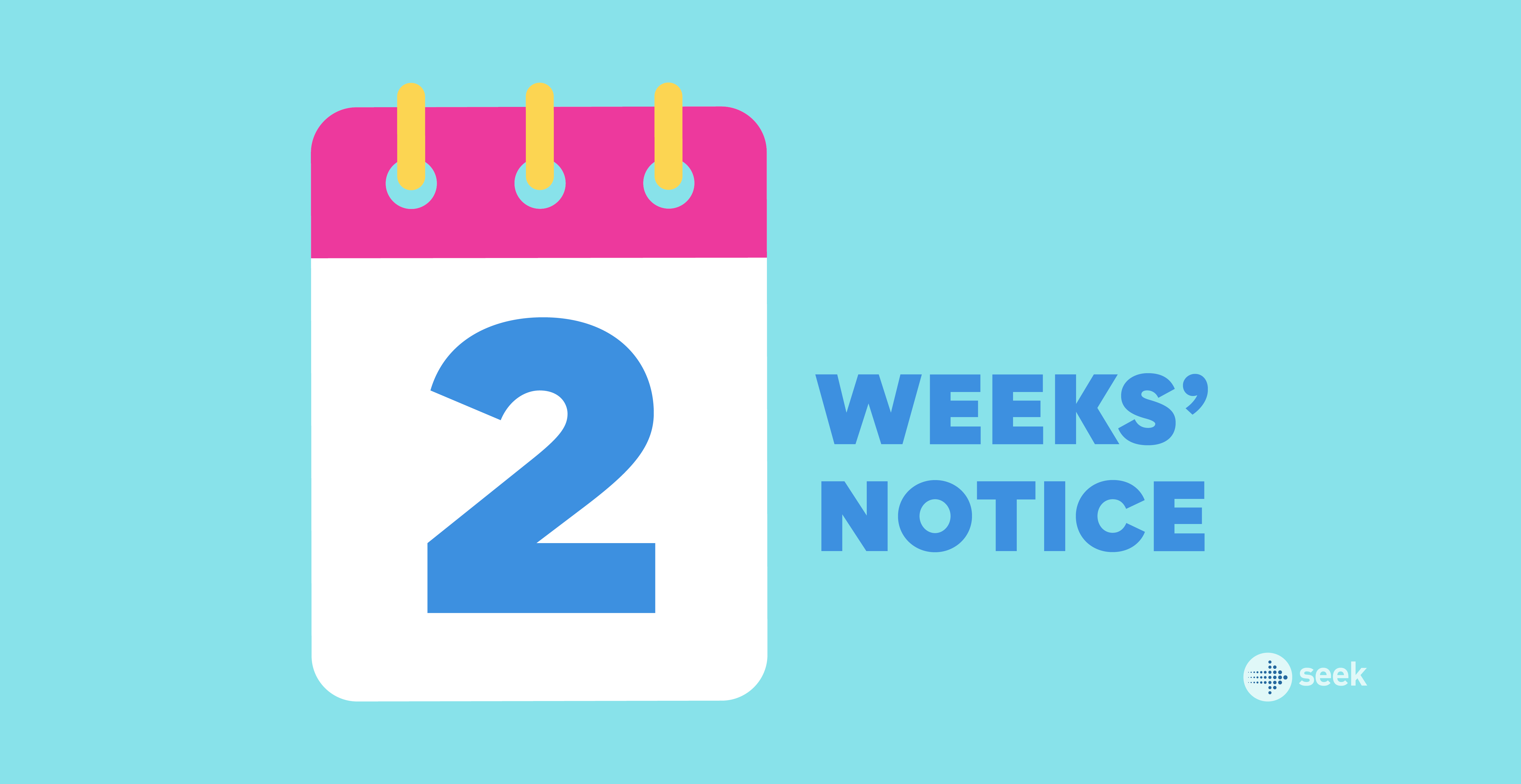 Resignation Letter Template Two Weeks Notice Two Weeks Notice Letter: