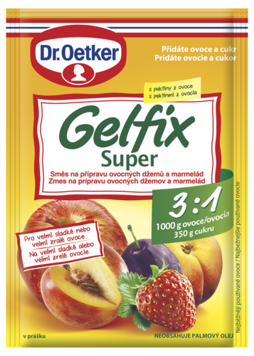 Gelfix Super 3:1 - Přípravky na želírování | Dr. Oetker