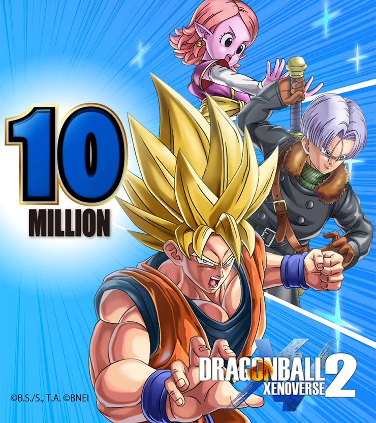 DRAGON BALL Console Games Sold Over 10 Million Copies Each | Official Site