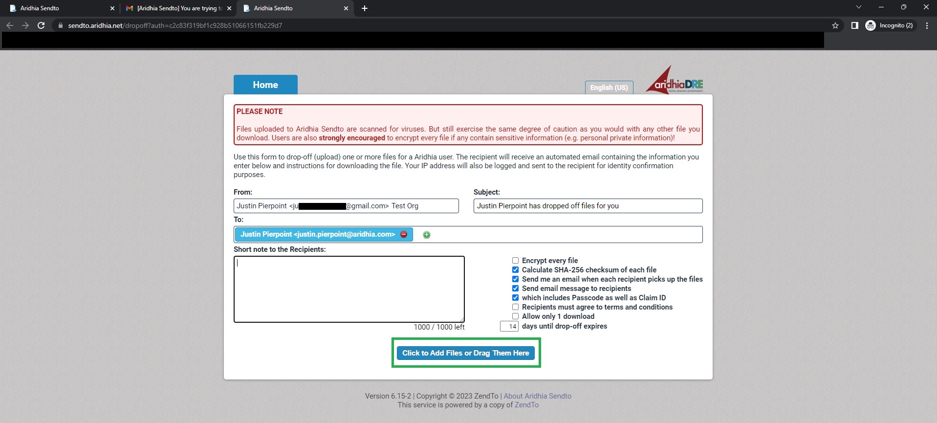 Aridhia DRE Knowledge Base