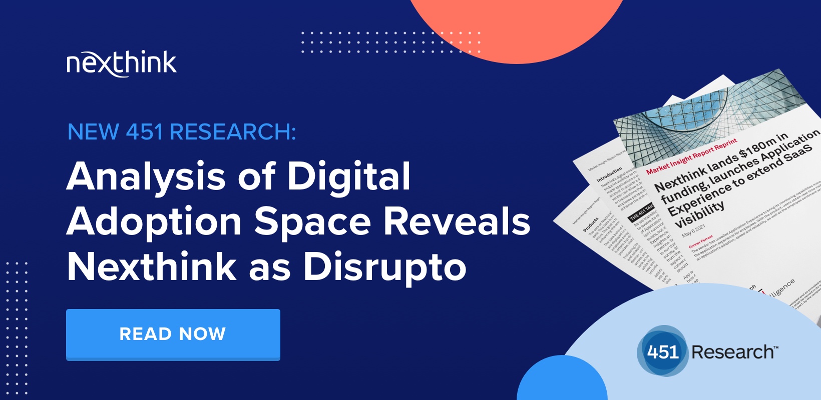 New 451 Research: Analysis of Digital Adoption Space Reveals Nexthink ...