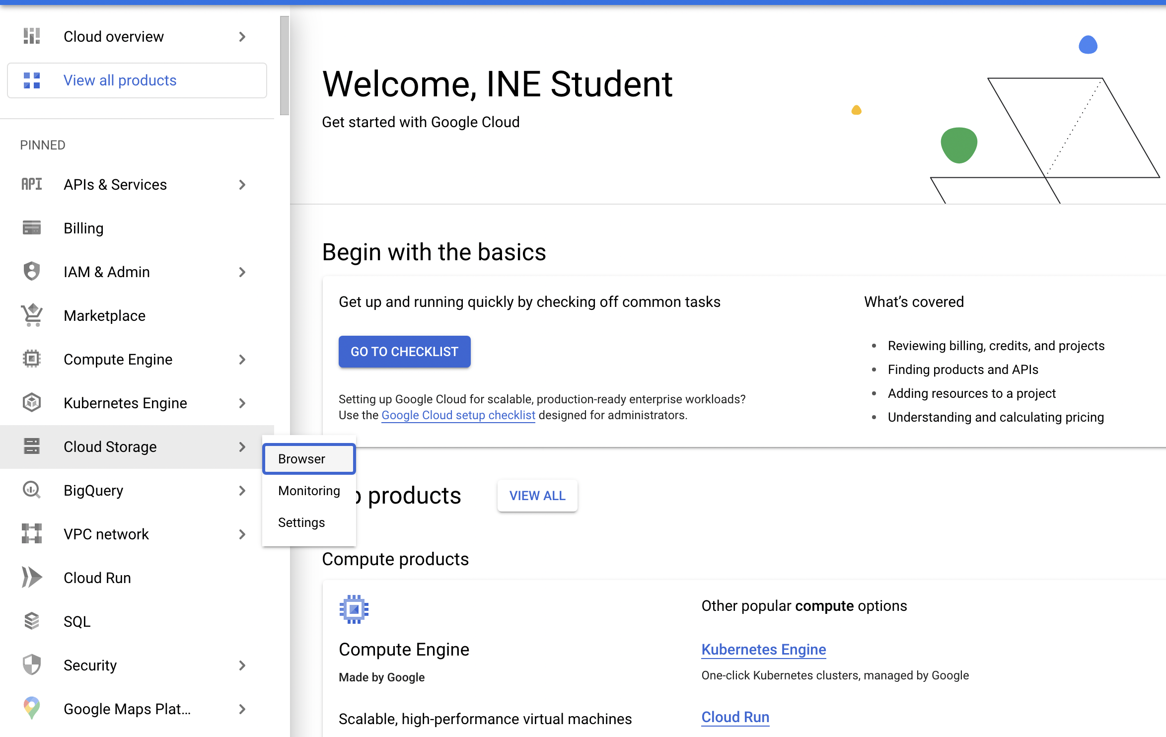How to Create a Storage Bucket using GCP Console