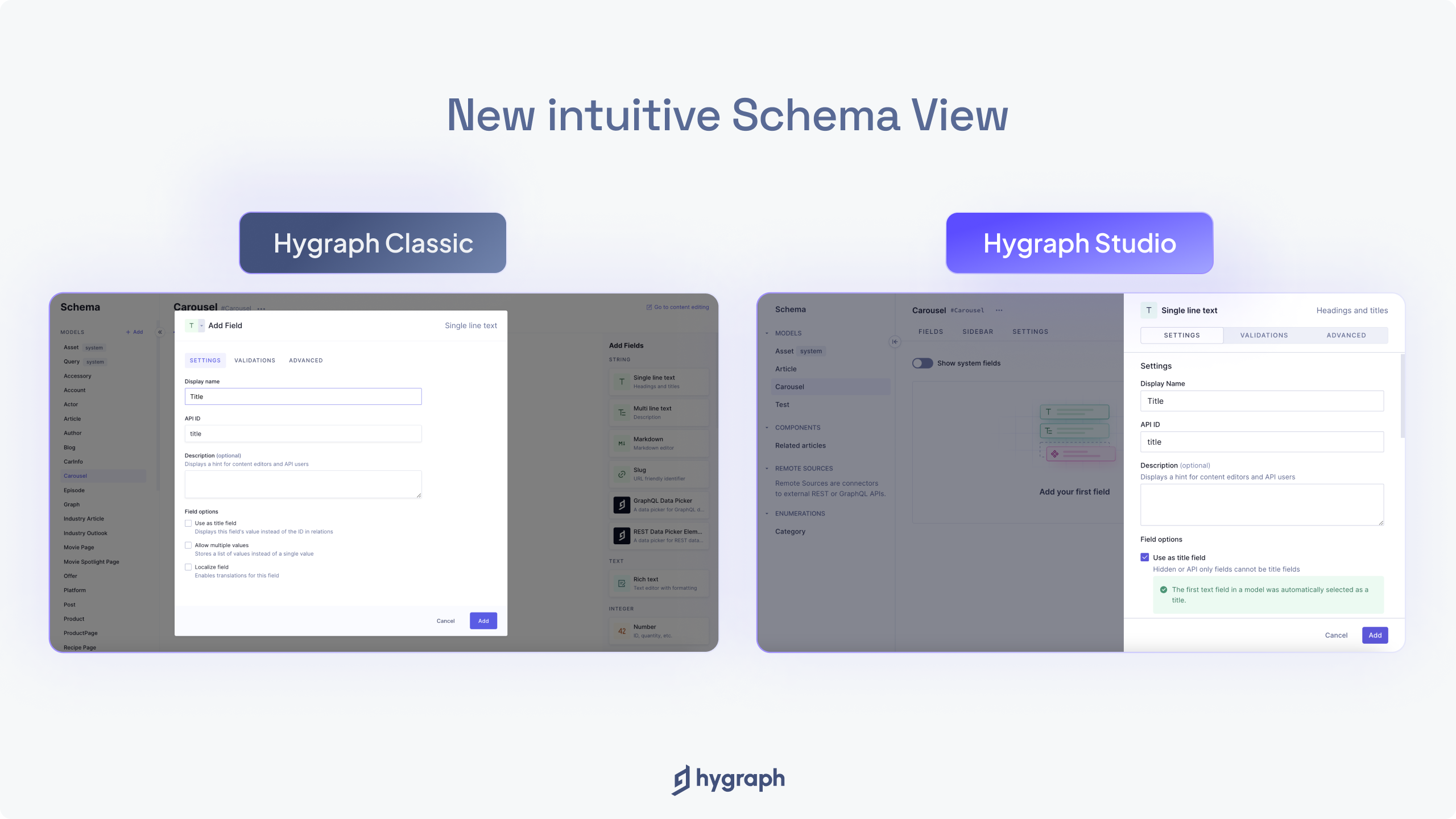 Hygraph Studio beta is now live! | Hygraph