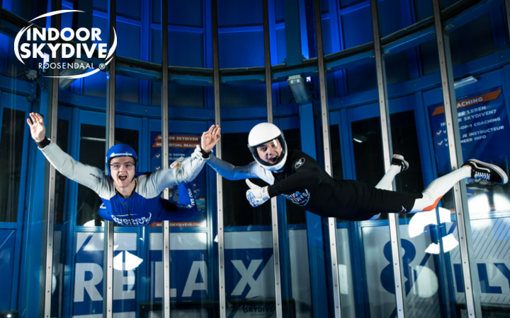 Indoor Skydive Roosendaal - Skydiven korting - Leukstetickets.nl