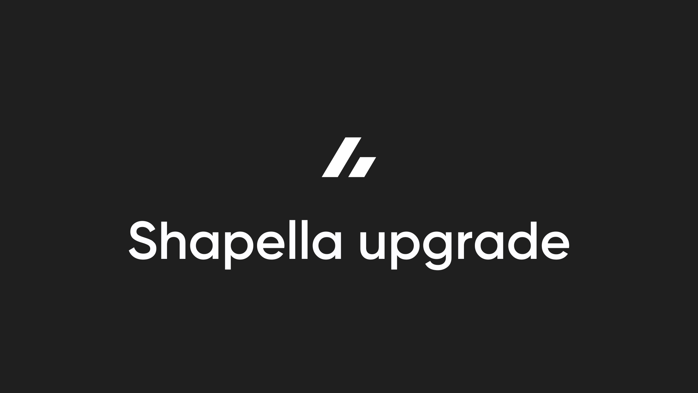 Information about Shapella upgrade | Bitvavo.com