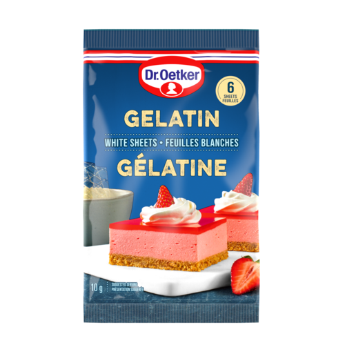 Gelatin Sheets - Baking Aids | Dr. Oetker