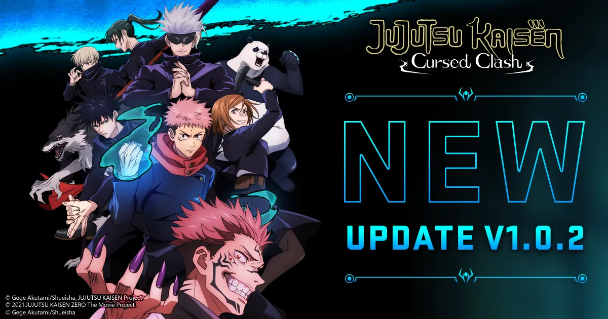 Jujutsu Kaisen Cursed Clash Patch Notes Version 1.0.2 | Official Site