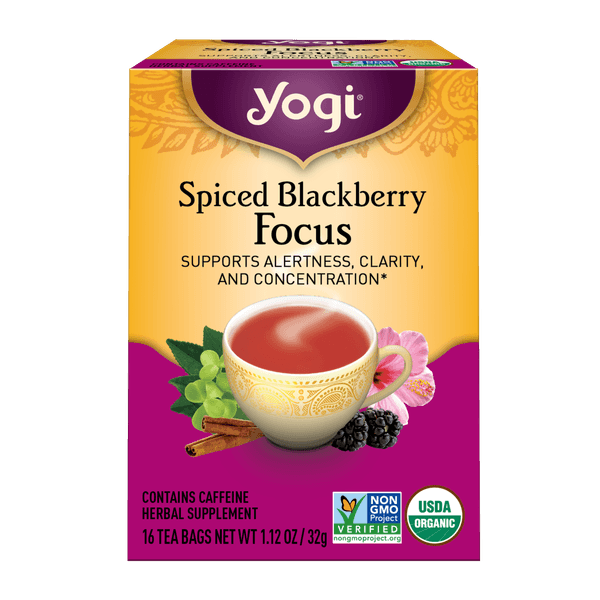 Spiced Blackberry Focus | Yogi Tea