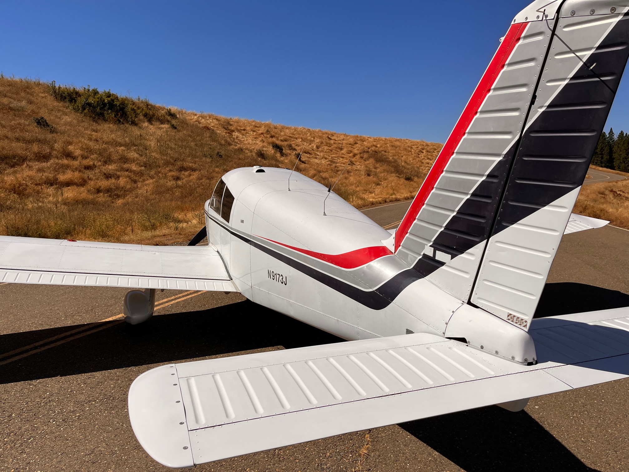 1966 PA-28 Cherokee 180 $84,500 (Here at Placerville) - N9173J