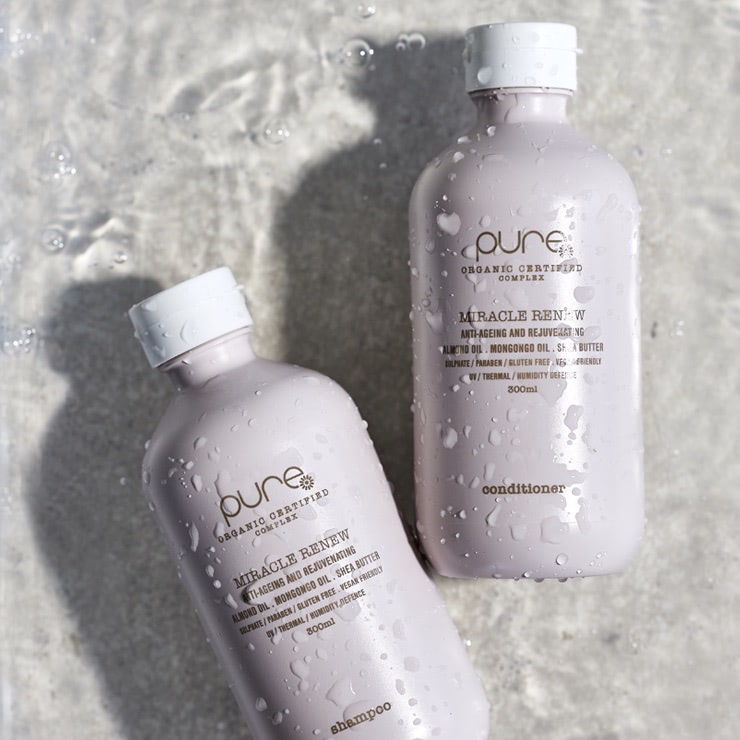 Pure Shampoos, Conditioners and Trio Packs - Buy Now