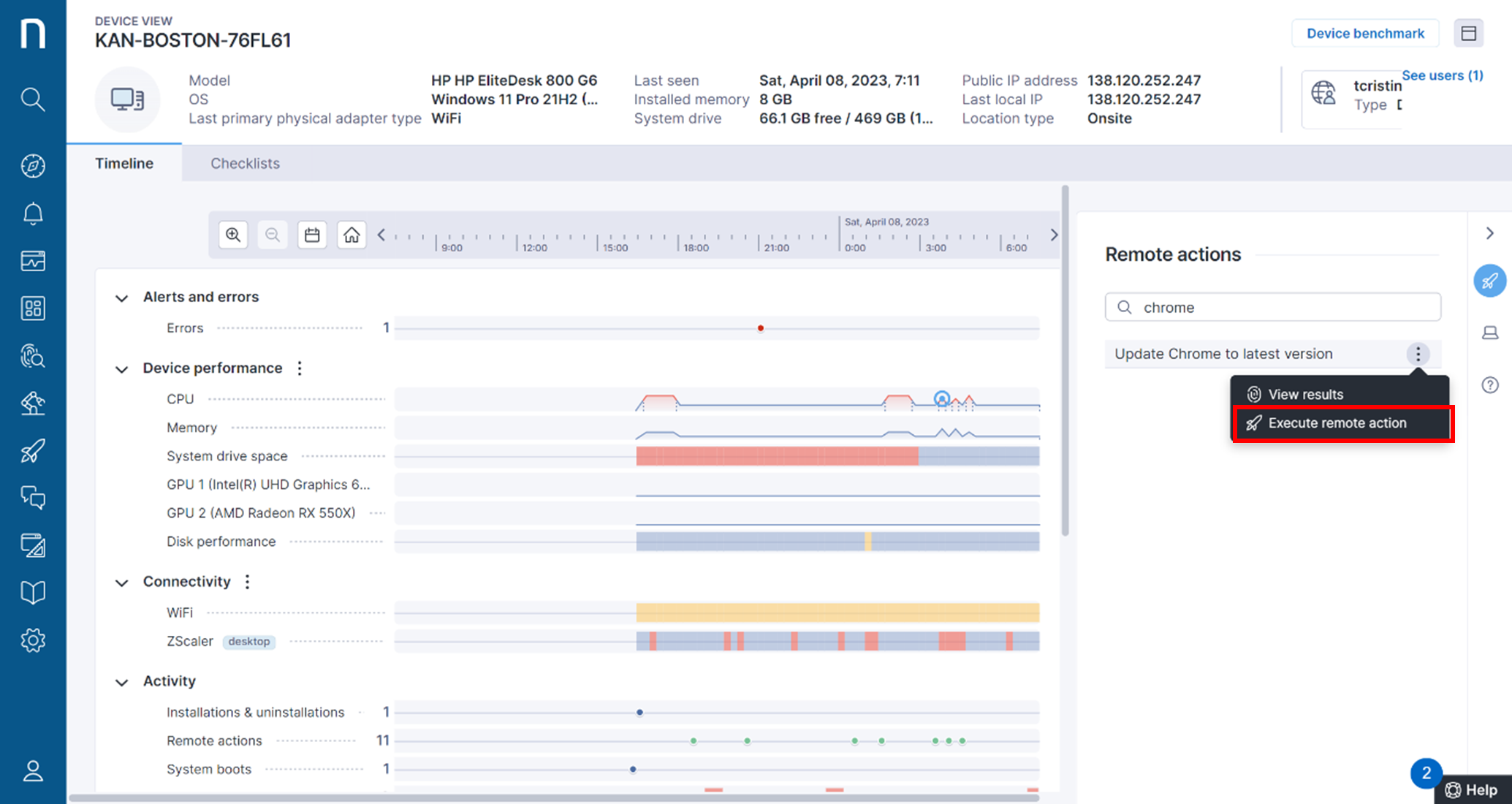 How To Monitor the Performance of a newly Rolled Out Application with Nexthink | Nexthink