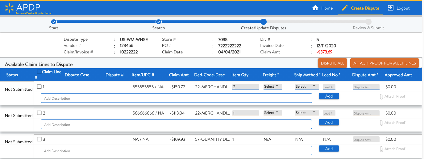 How to Dispute a Deduction in the APDP App - SupplierWiki