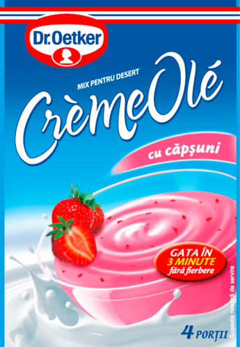 Crème Olé cu gust de căpșuni