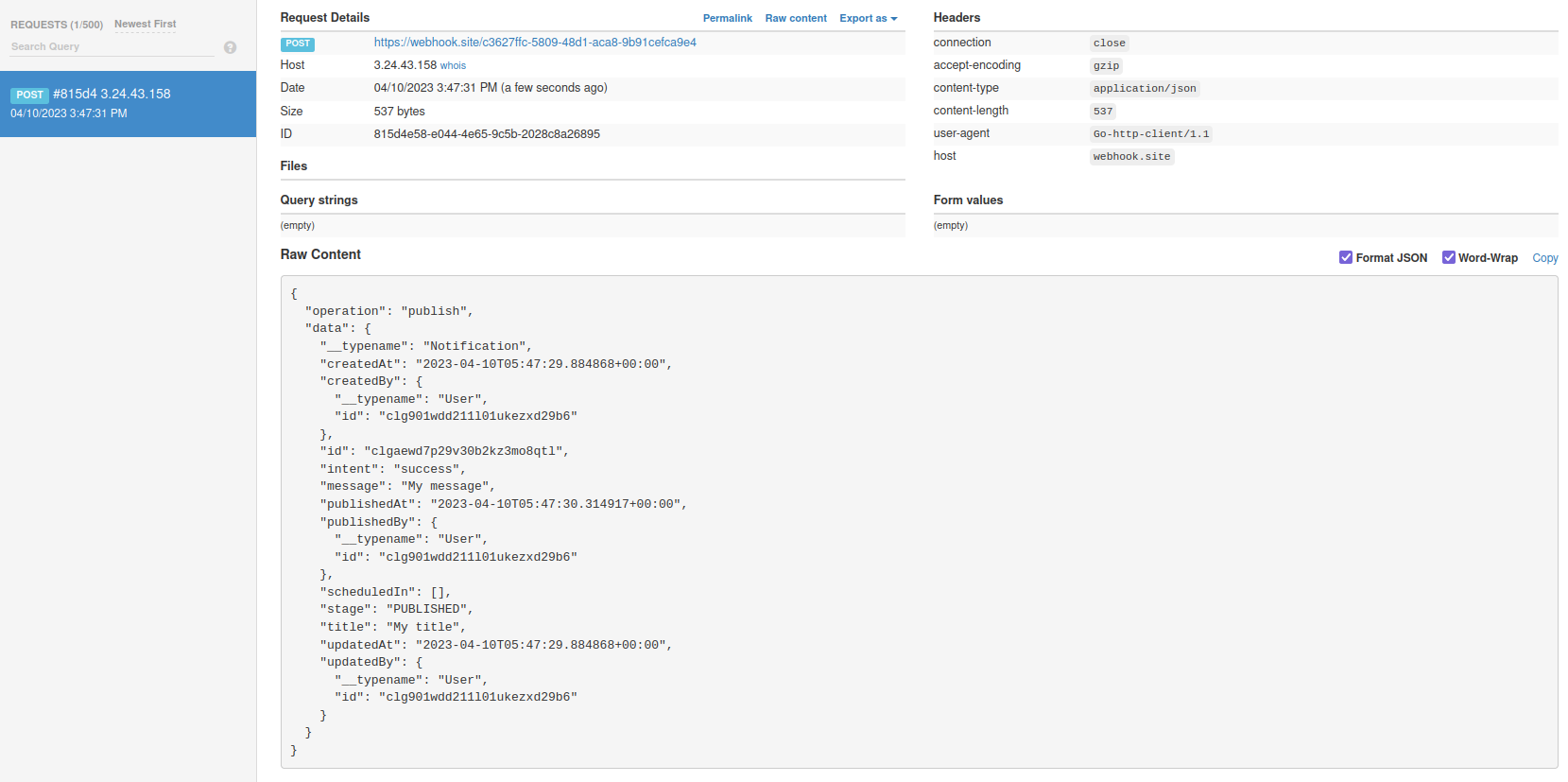 Creating in-app notifications in React with Hygraph | Hygraph