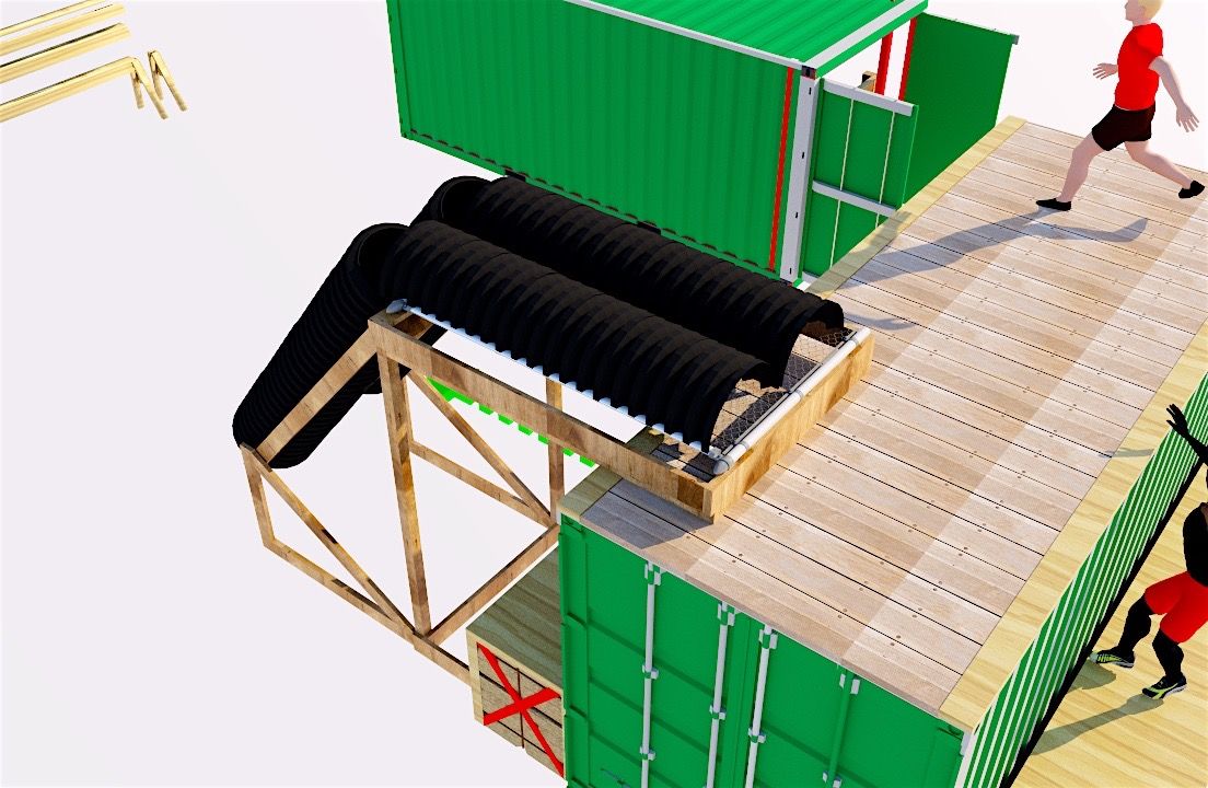 How to Use Shipping Containers for Obstacle Courses | Container ...