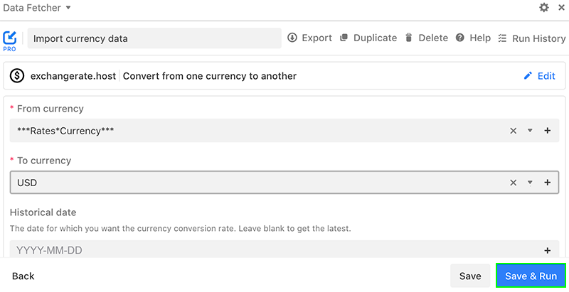 How To Import Data into Airtable When a Record is Updated