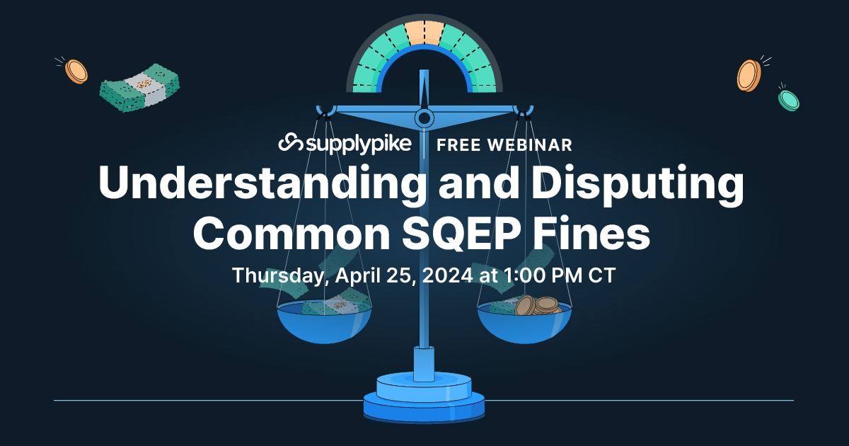 Understanding and Correcting Common SQEP Fines - SupplierWiki