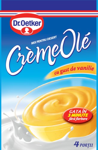 Crème Olé cu gust de vanilie - Crème Olé | Dr. Oetker