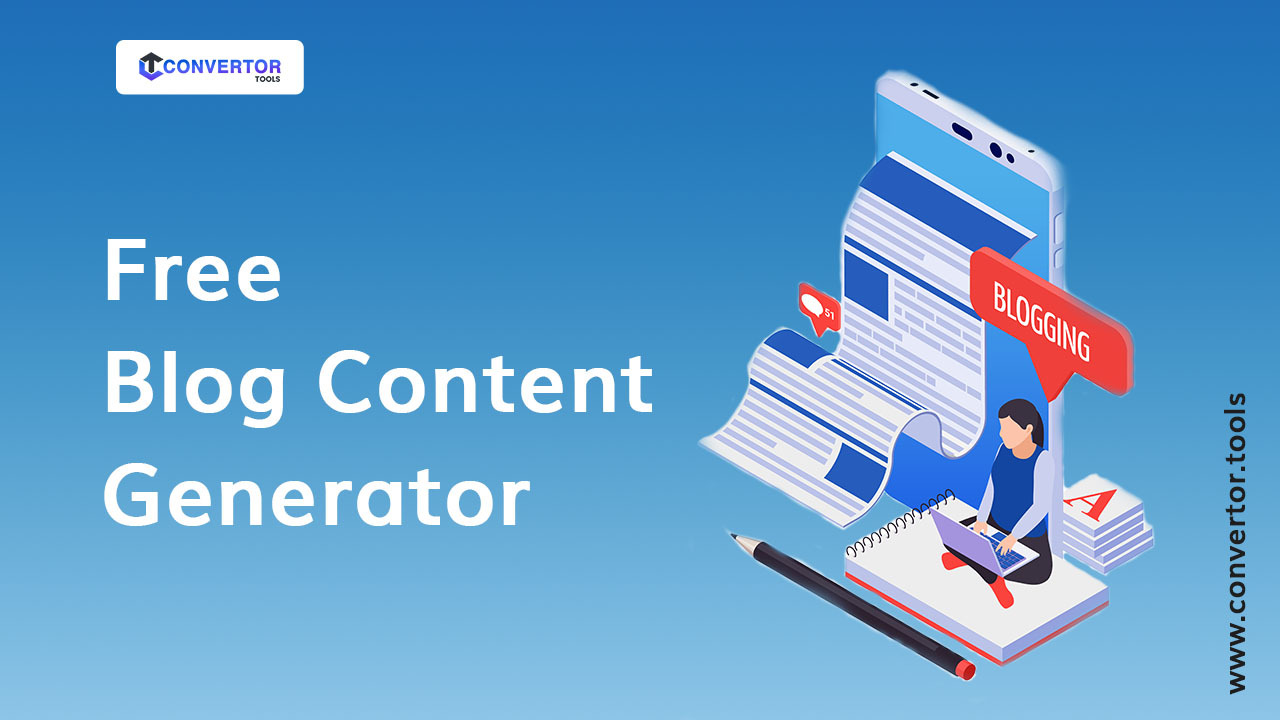 Free blog content generator