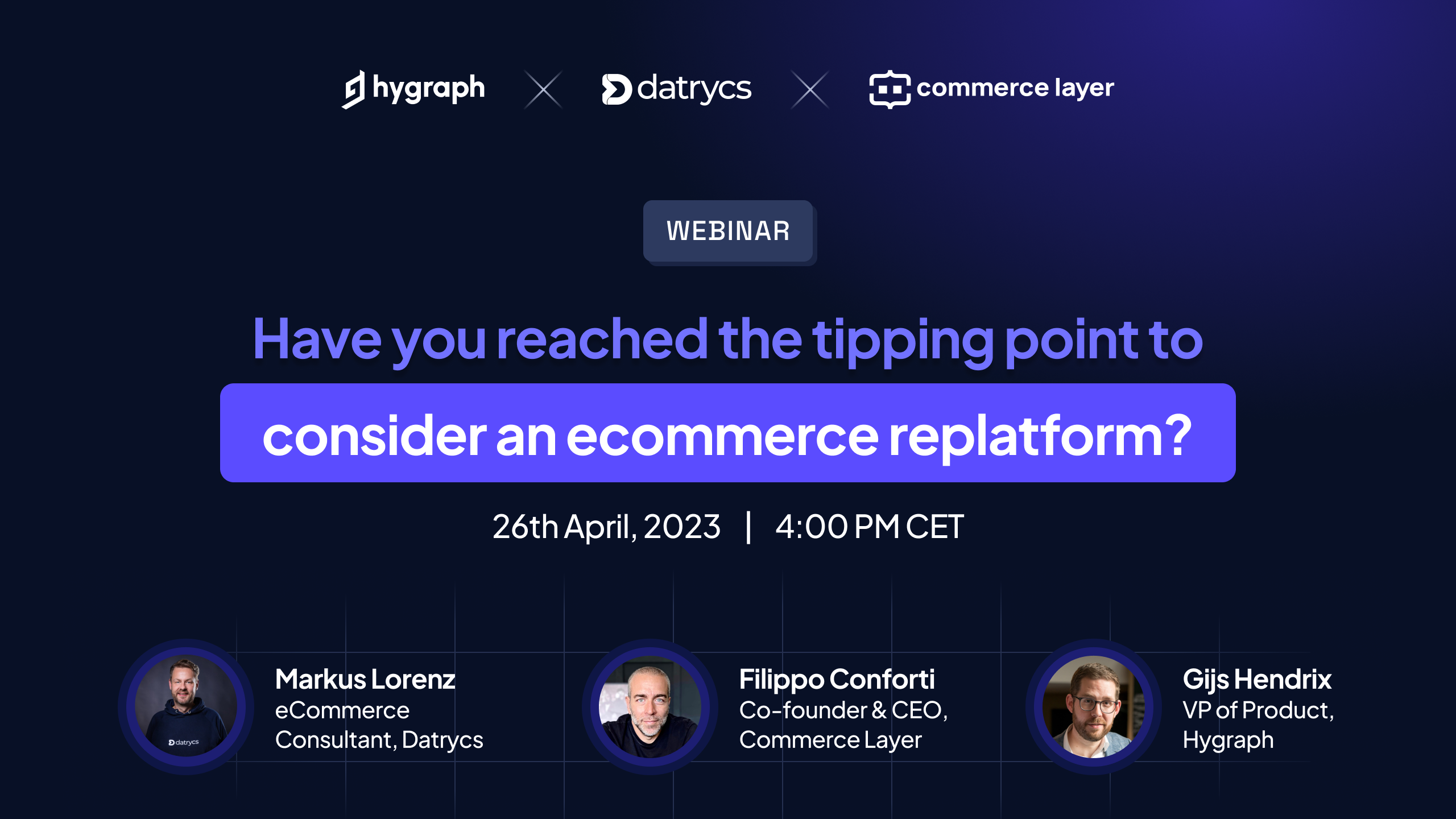 E-commerce replatforming | Hygraph