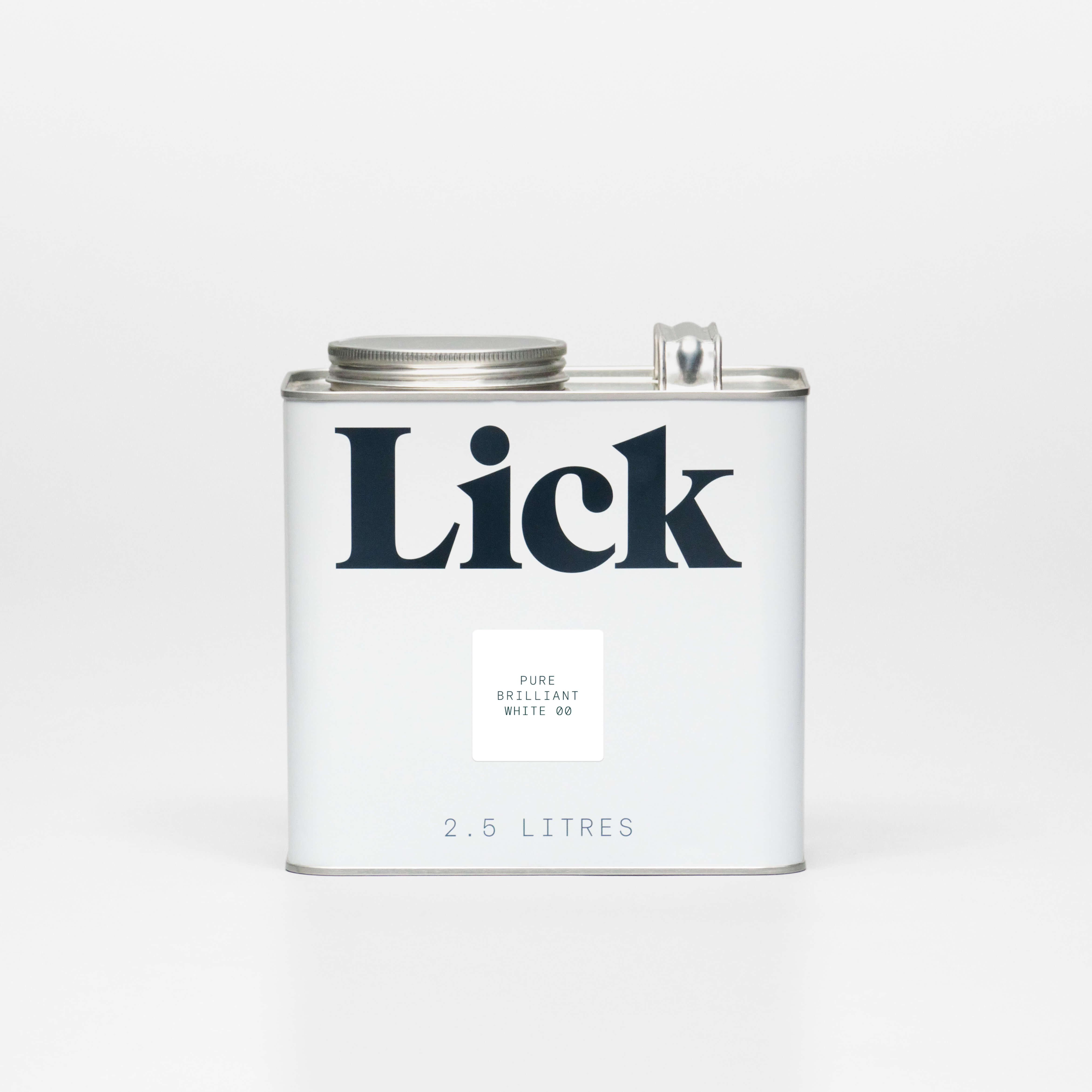 Pure Brilliant White 00 - Soft white ceiling paint | Lick