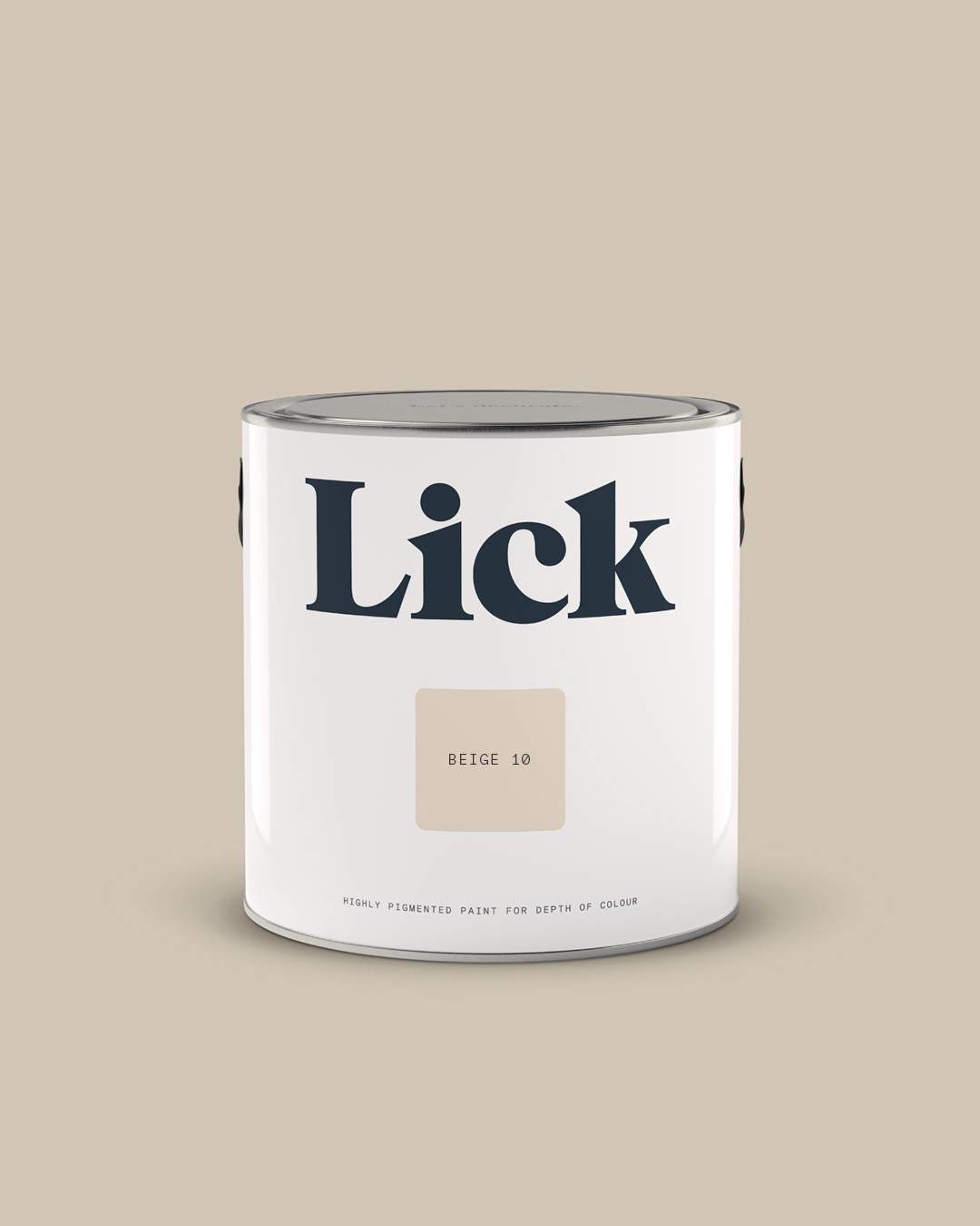 Beige 10: Earthy Brown - Paint Sample | Lick