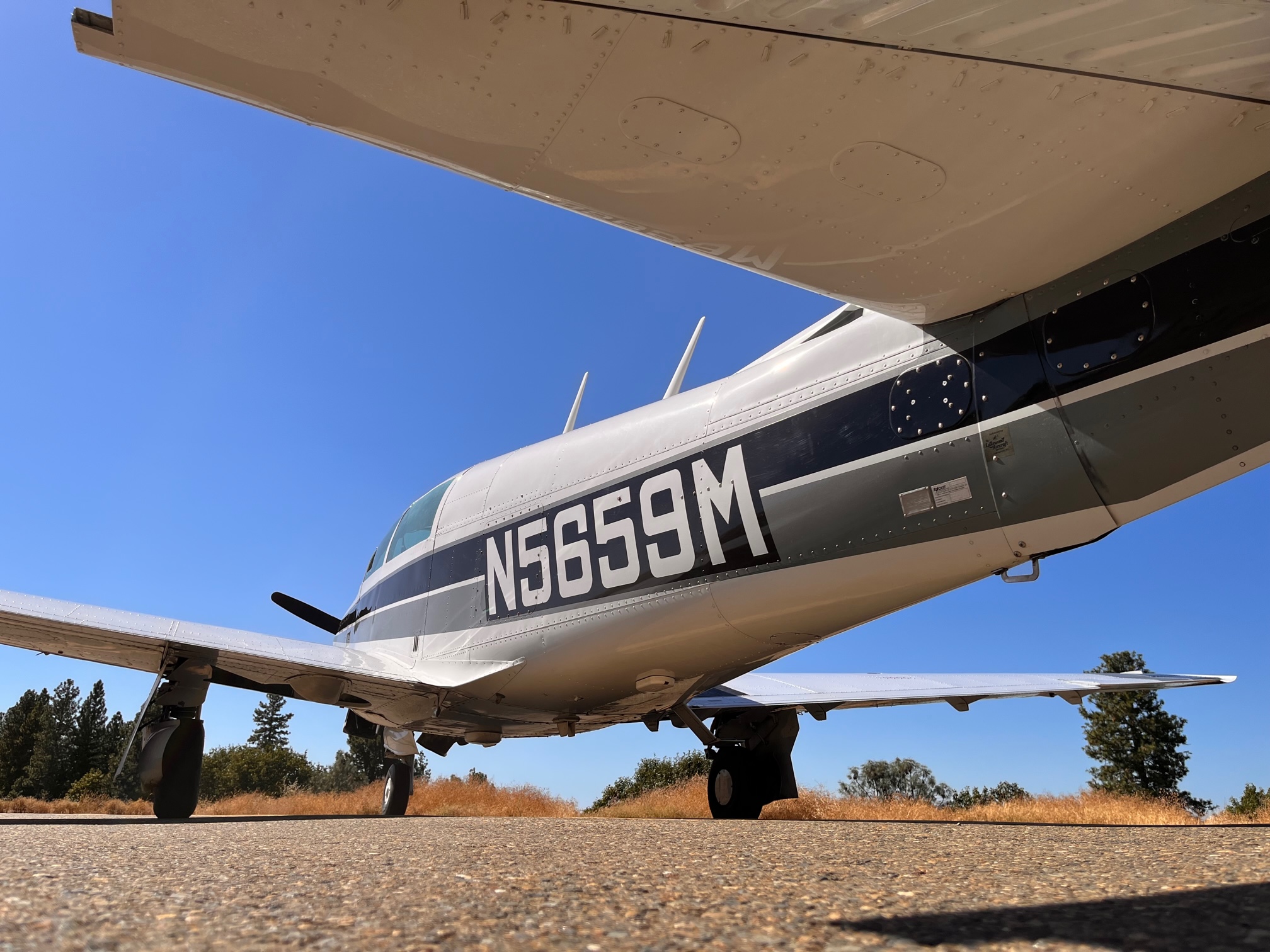 1983 Mooney M20K ROCKET, $159,500 (Here at Placerville) - N5659M