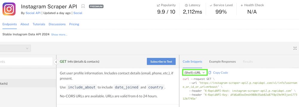 How to use RapidAPI in Airtable (without code)